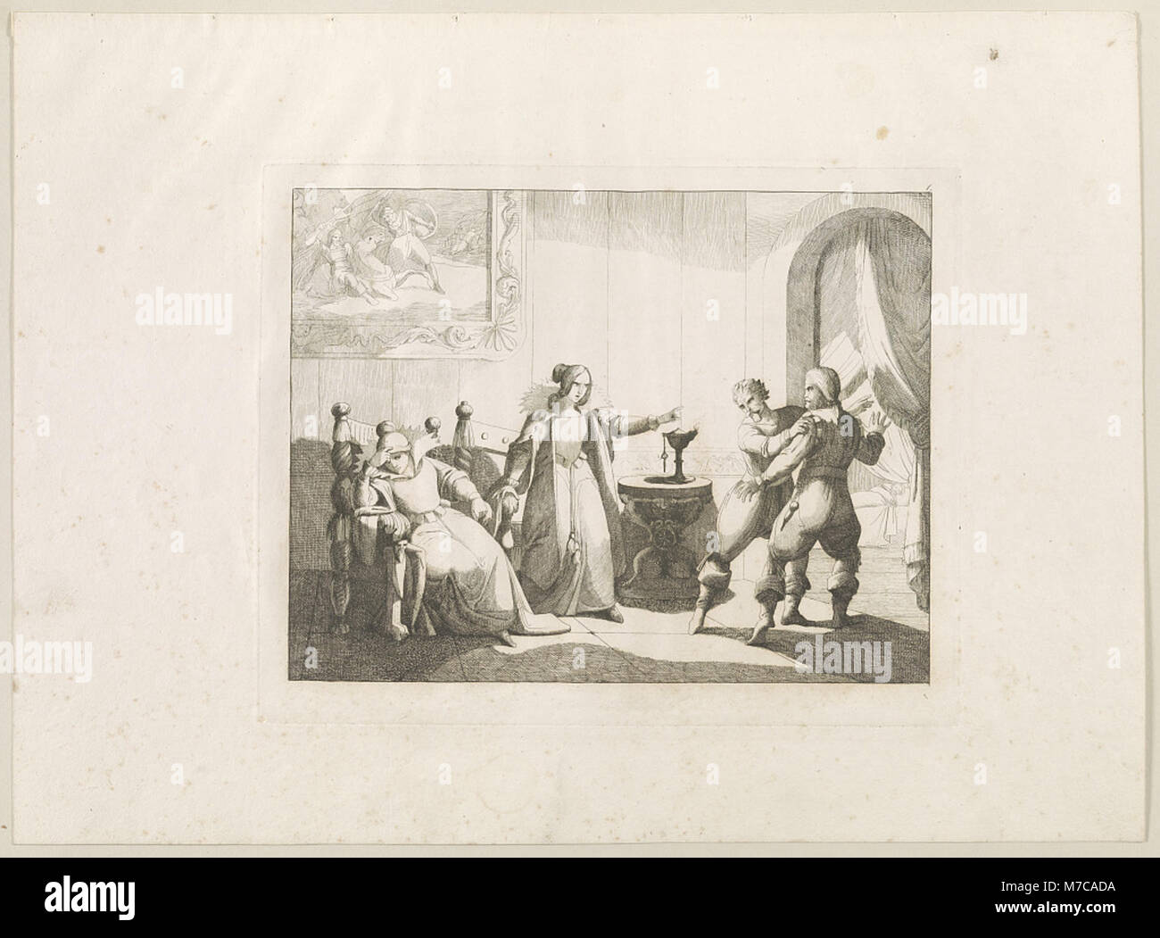 Eccitamento ai Sicarii depicts the historical context of the Sicarii, a ...