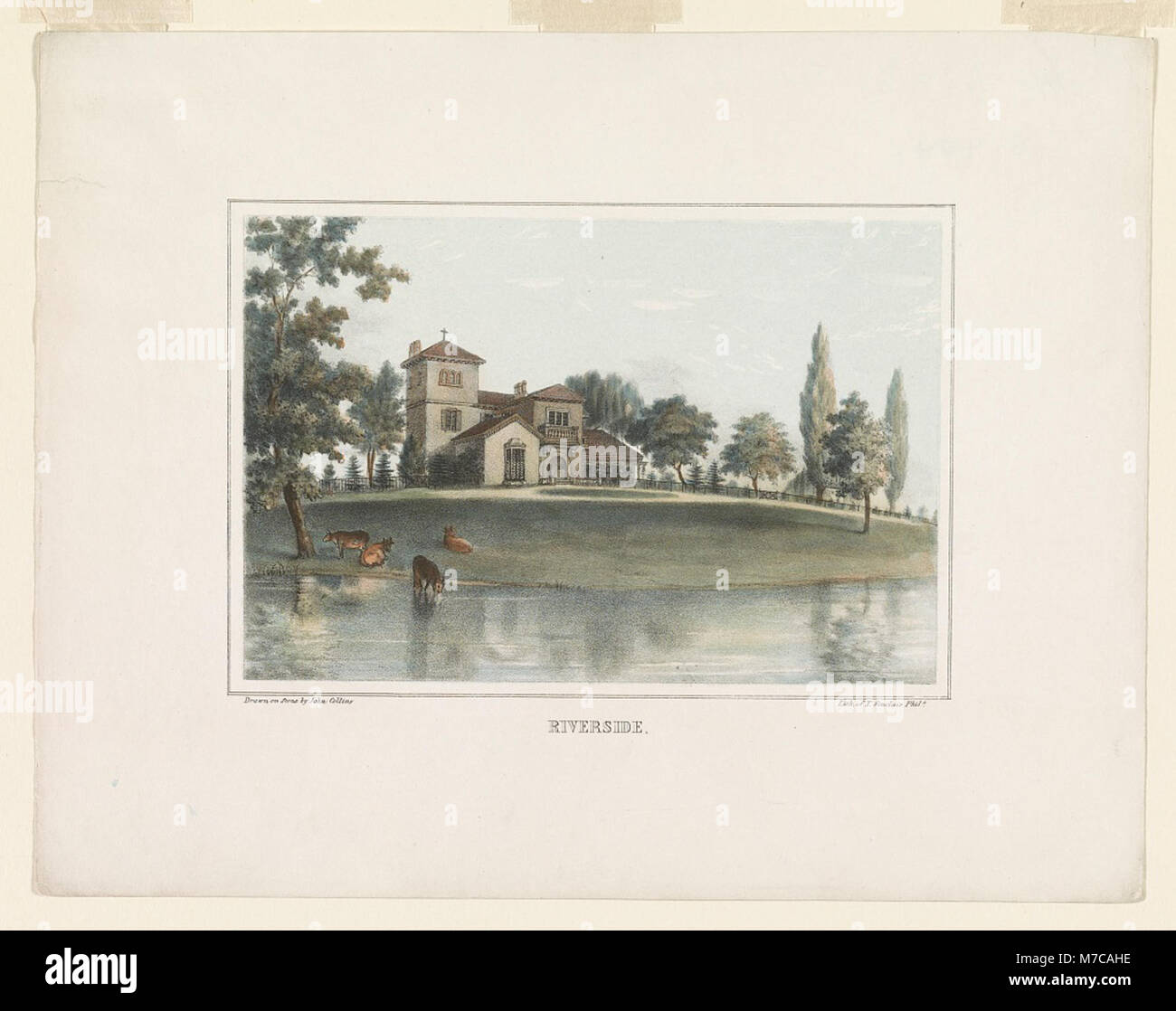 This image shows Riverside, a scenic location, likely in the United ...