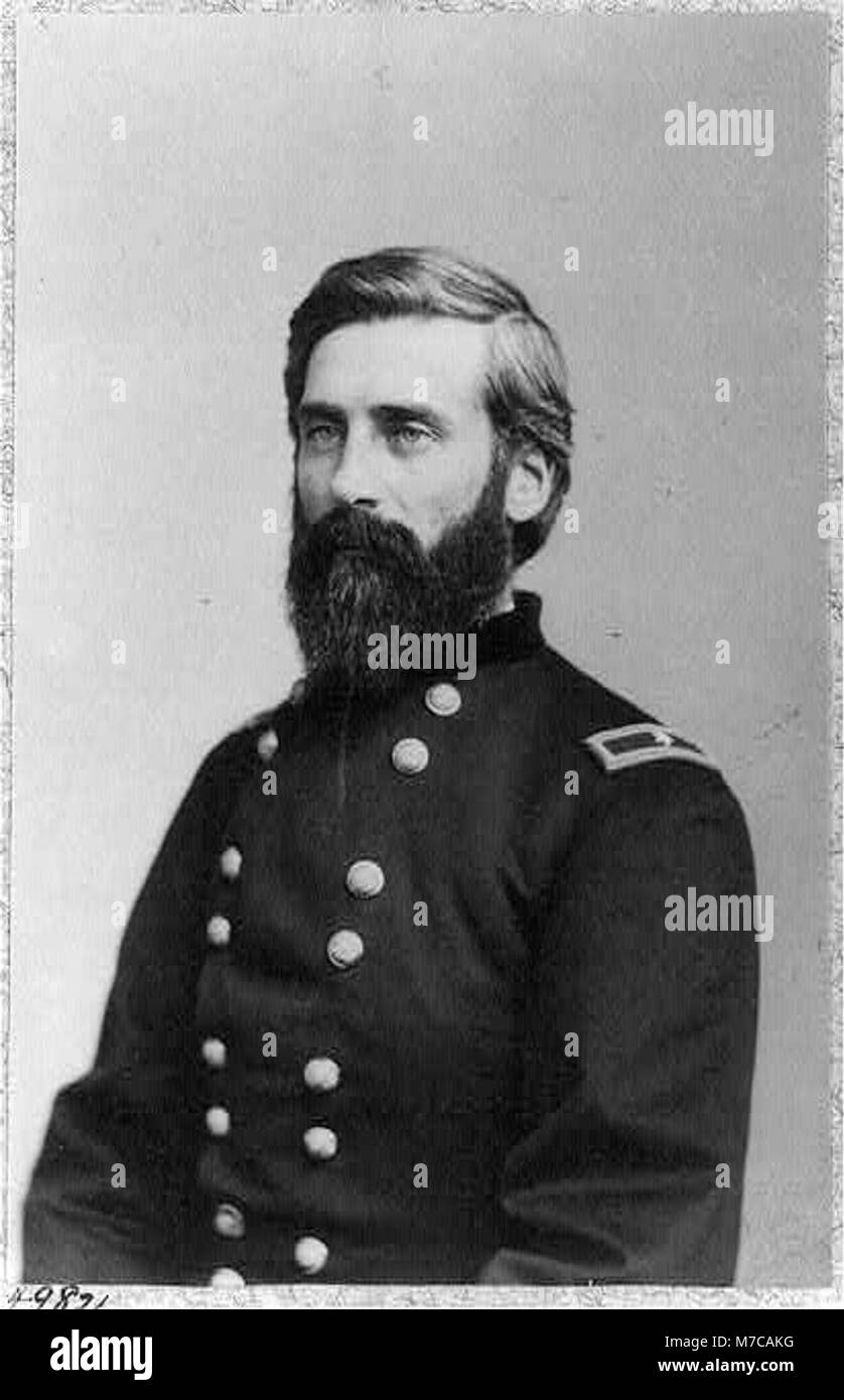 Portrait of Edward Hatch, showcasing his role and influence as an ...