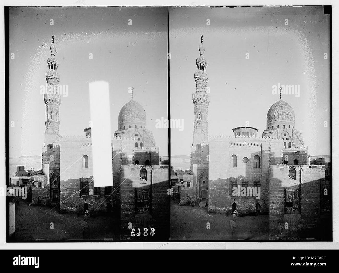 The tomb-mosque of Sultan el-Asraf is located in Cairo, Egypt. This ...