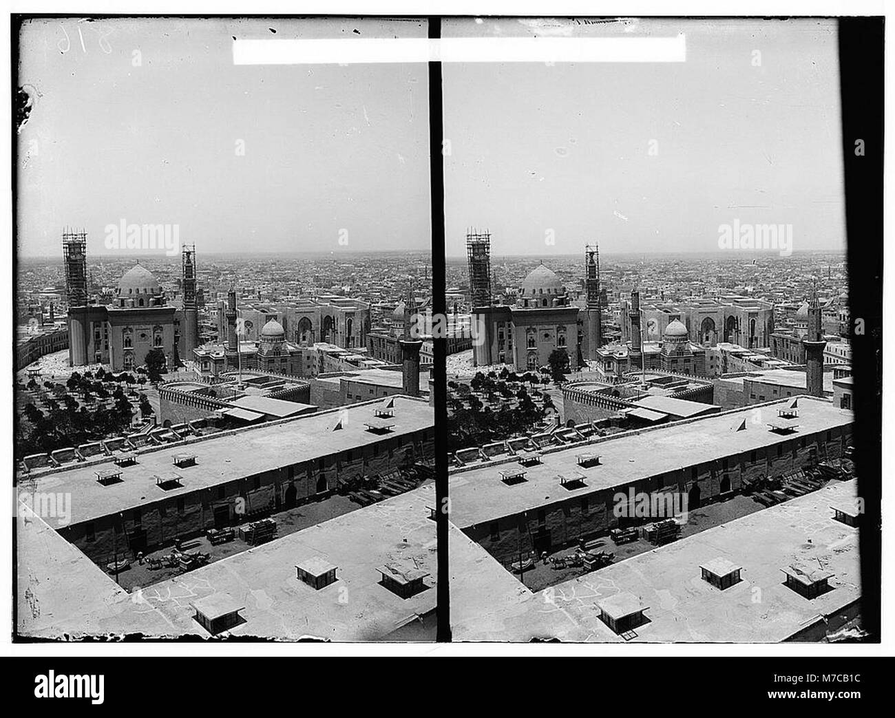 Egypt citadel view Black and White Stock Photos & Images - Alamy
