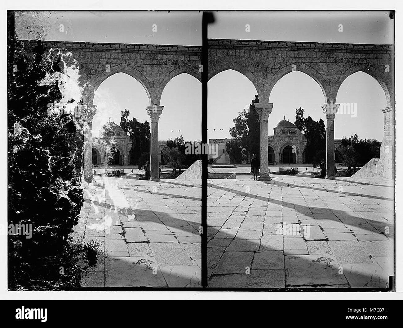 El-Aksa (i.e., al-Aqsa) LOC matpc.06139 Stock Photo - Alamy