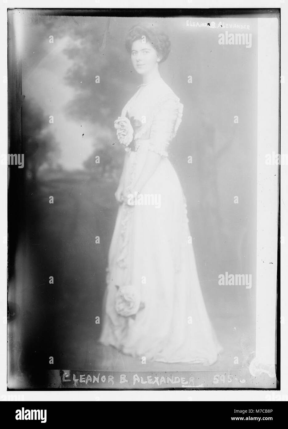 Photograph of Eleanor B. Alexander, a prominent figure captured for ...