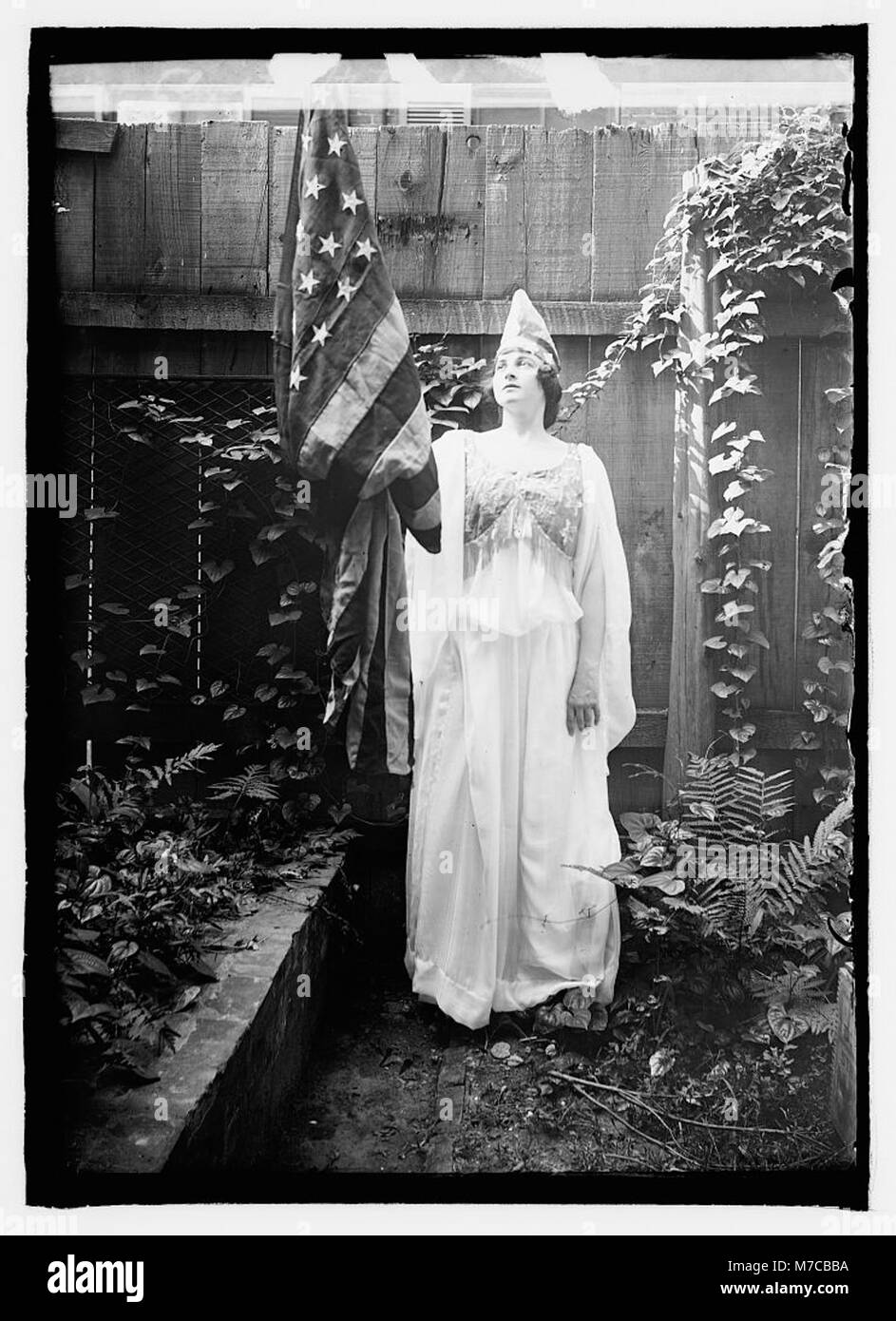A portrait of Elizabeth Heitmueller, a historical figure, offering ...