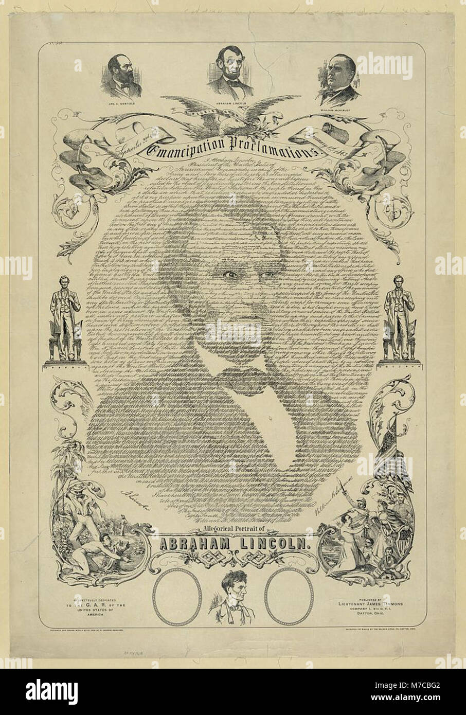 The Emancipation Proclamation, issued by President Abraham Lincoln ...