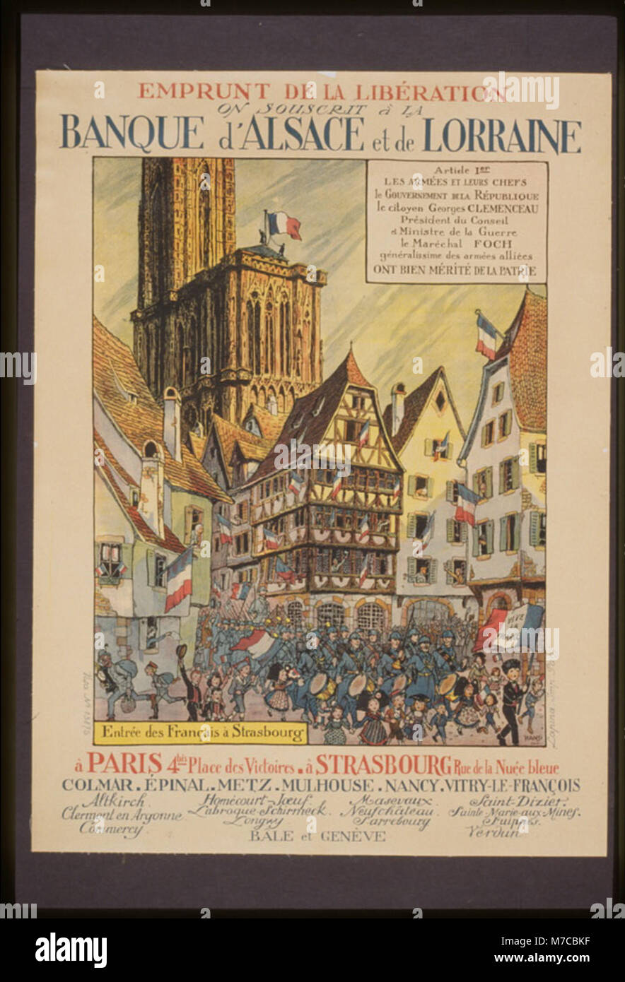 Wwii poster france hi-res stock photography and images - Alamy