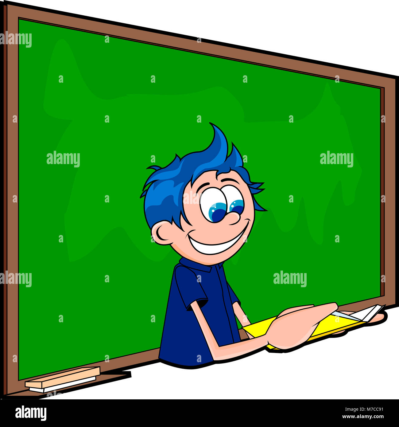 Boy reading a book standing up hi-res stock photography and images - Alamy