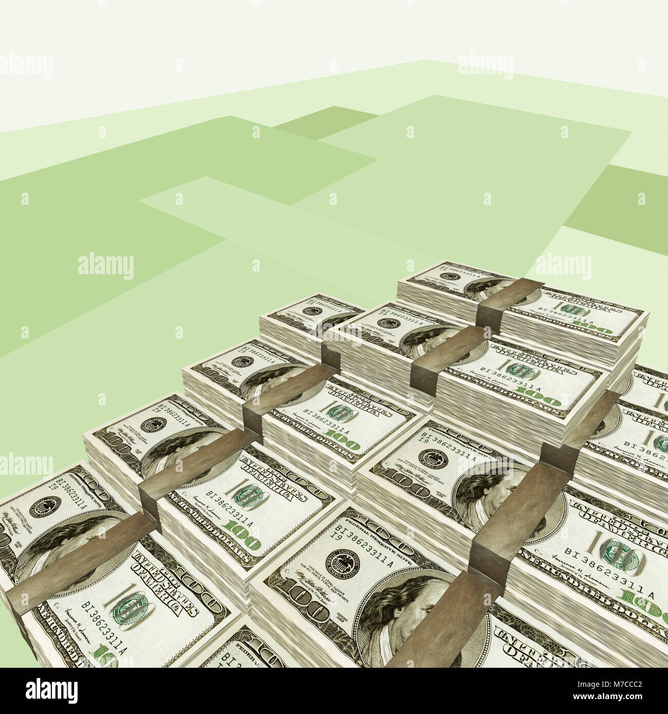 Stack of dollar bills hi-res stock photography and images - Alamy