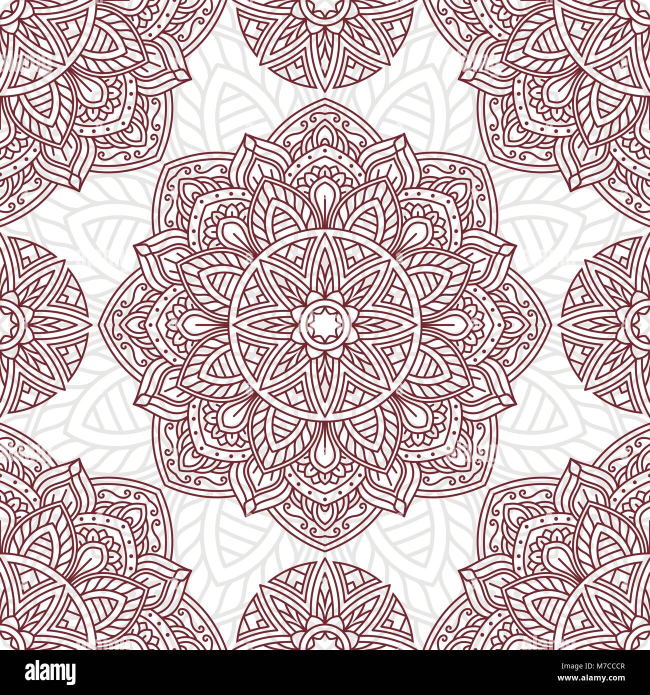 Seamless oriental pattern Stock Vector Image & Art - Alamy