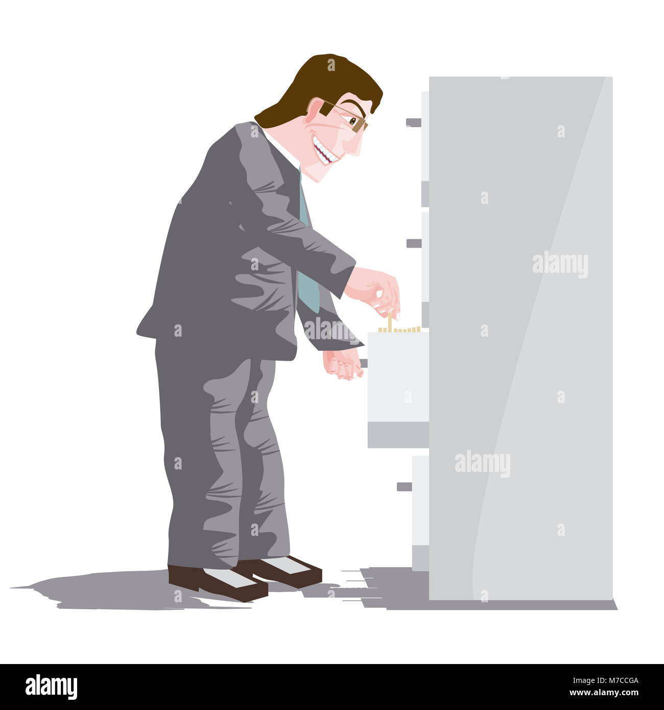 Filing cabinet documents hi-res stock photography and images - Alamy