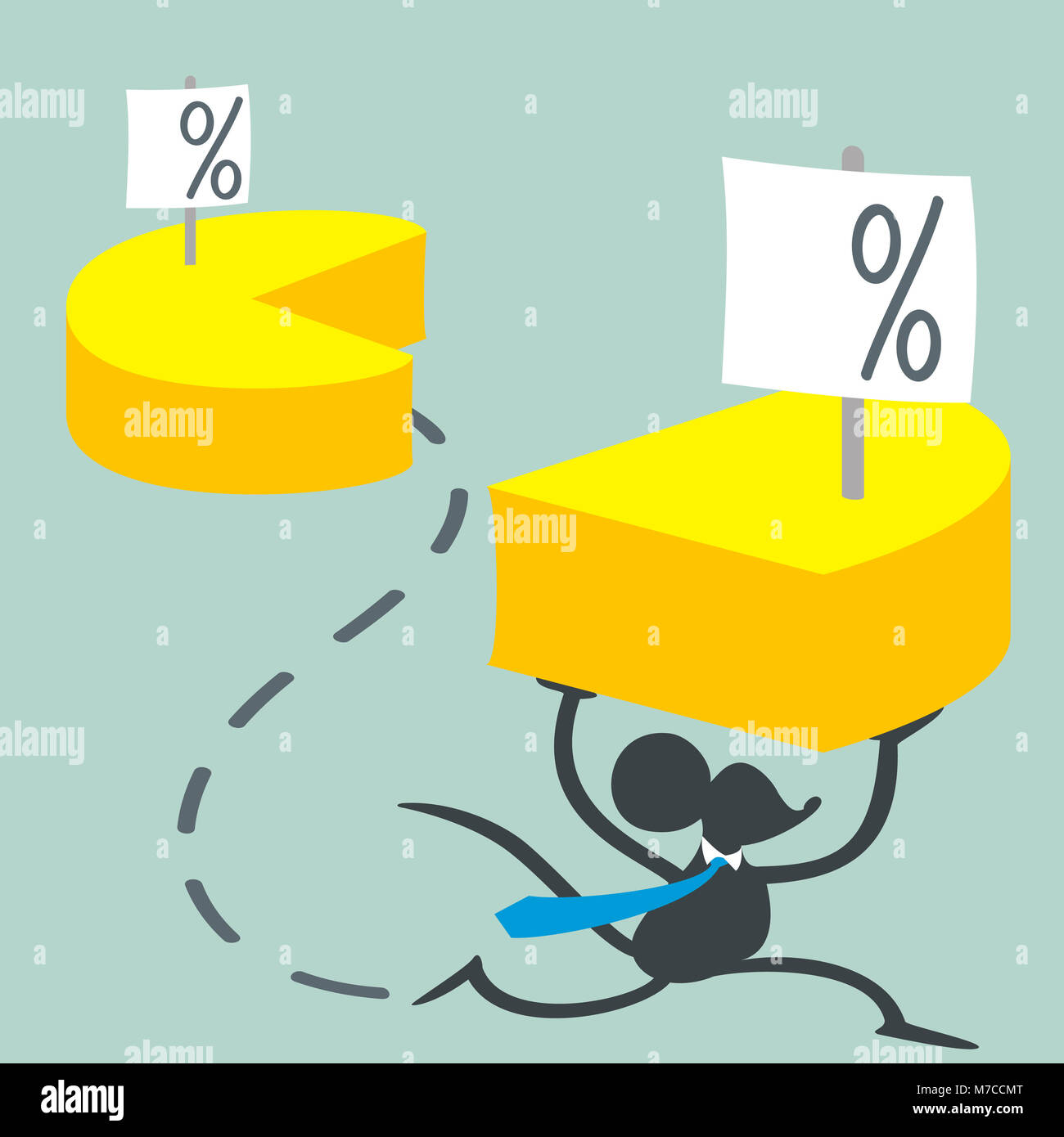 Rat stealing a slice of pie Stock Photo - Alamy