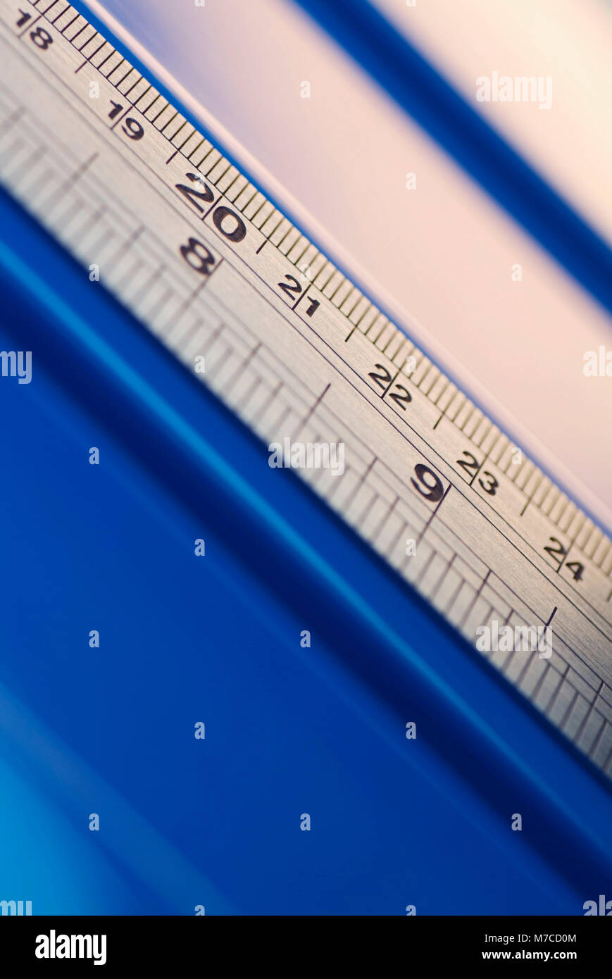Close up of a ruler hi-res stock photography and images - Alamy