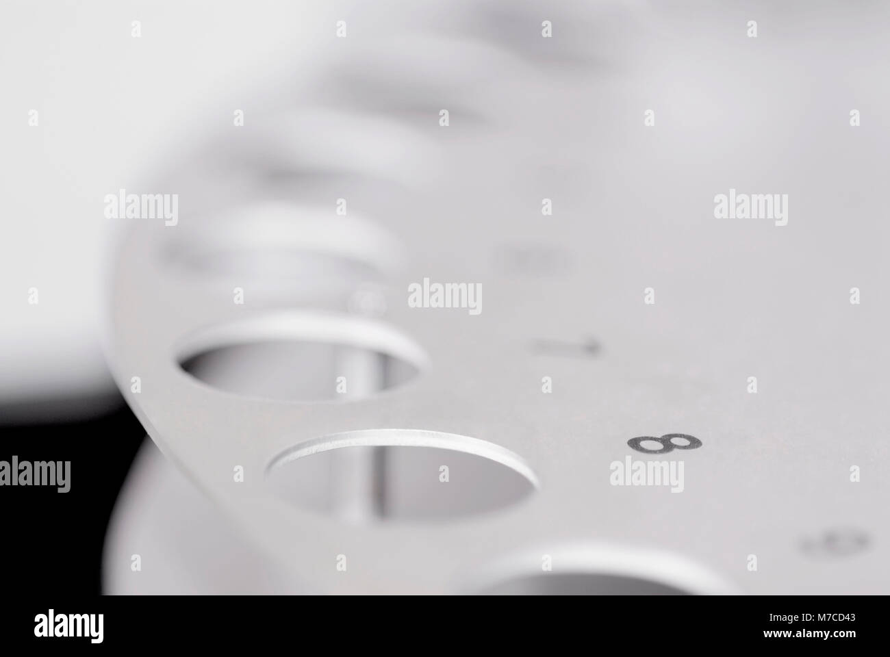 Close-up of a test tube rack Stock Photo - Alamy