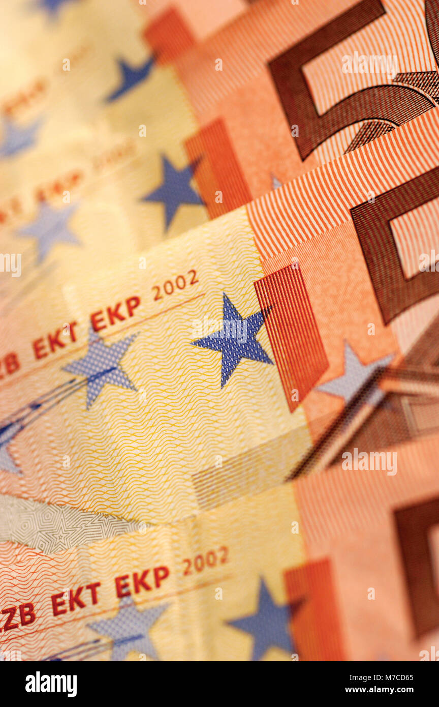 Close up of euro banknotes hi-res stock photography and images - Alamy