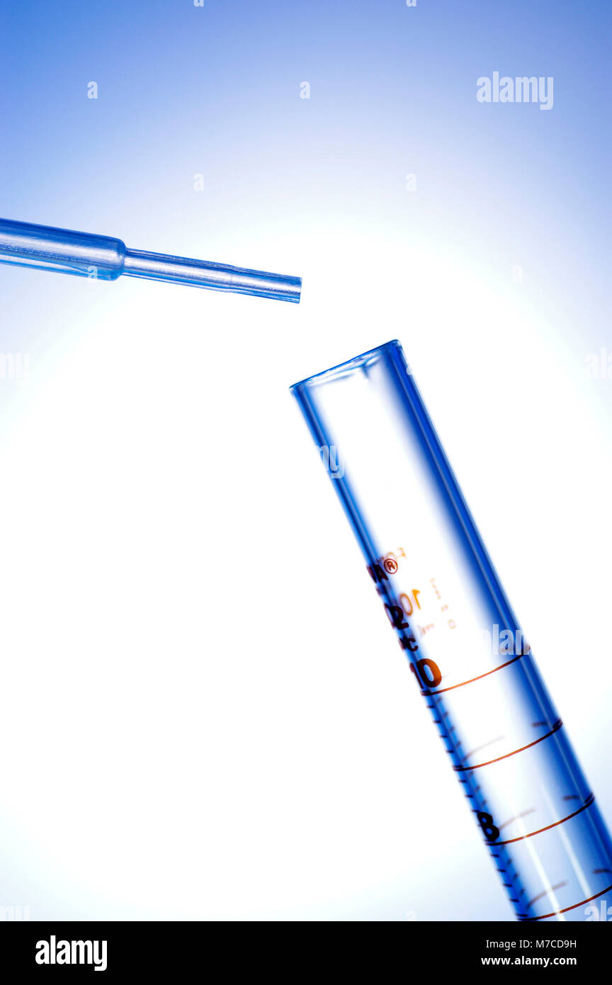 Close-up of a pipette Stock Photo - Alamy