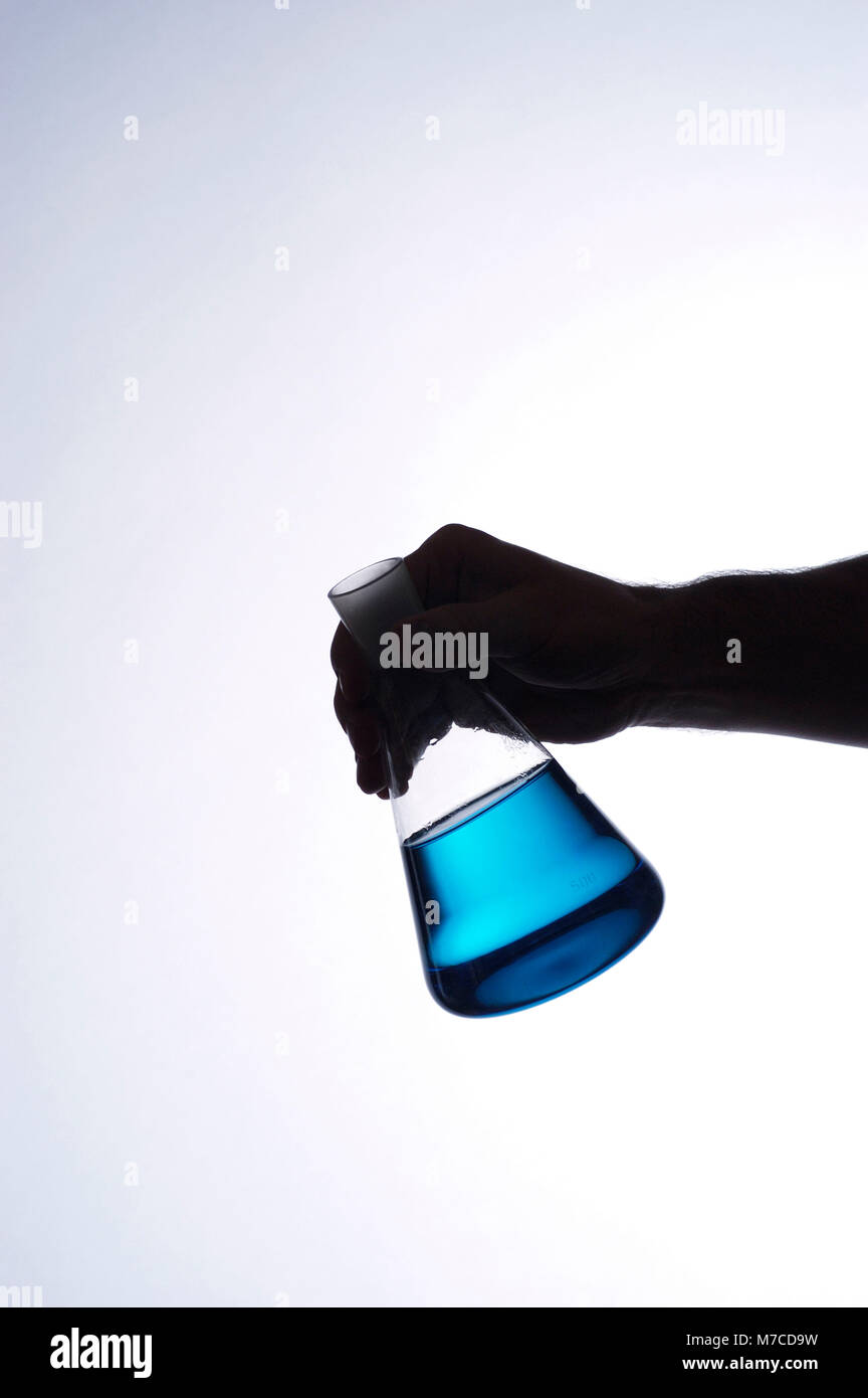 Beaker silhouette hi-res stock photography and images - Alamy