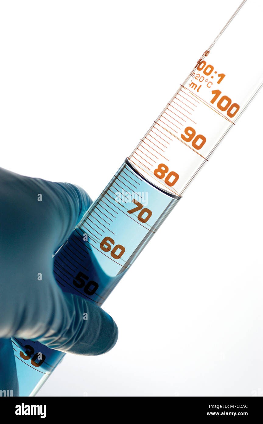 Close up of a pipette in a persons hand hi-res stock photography and ...
