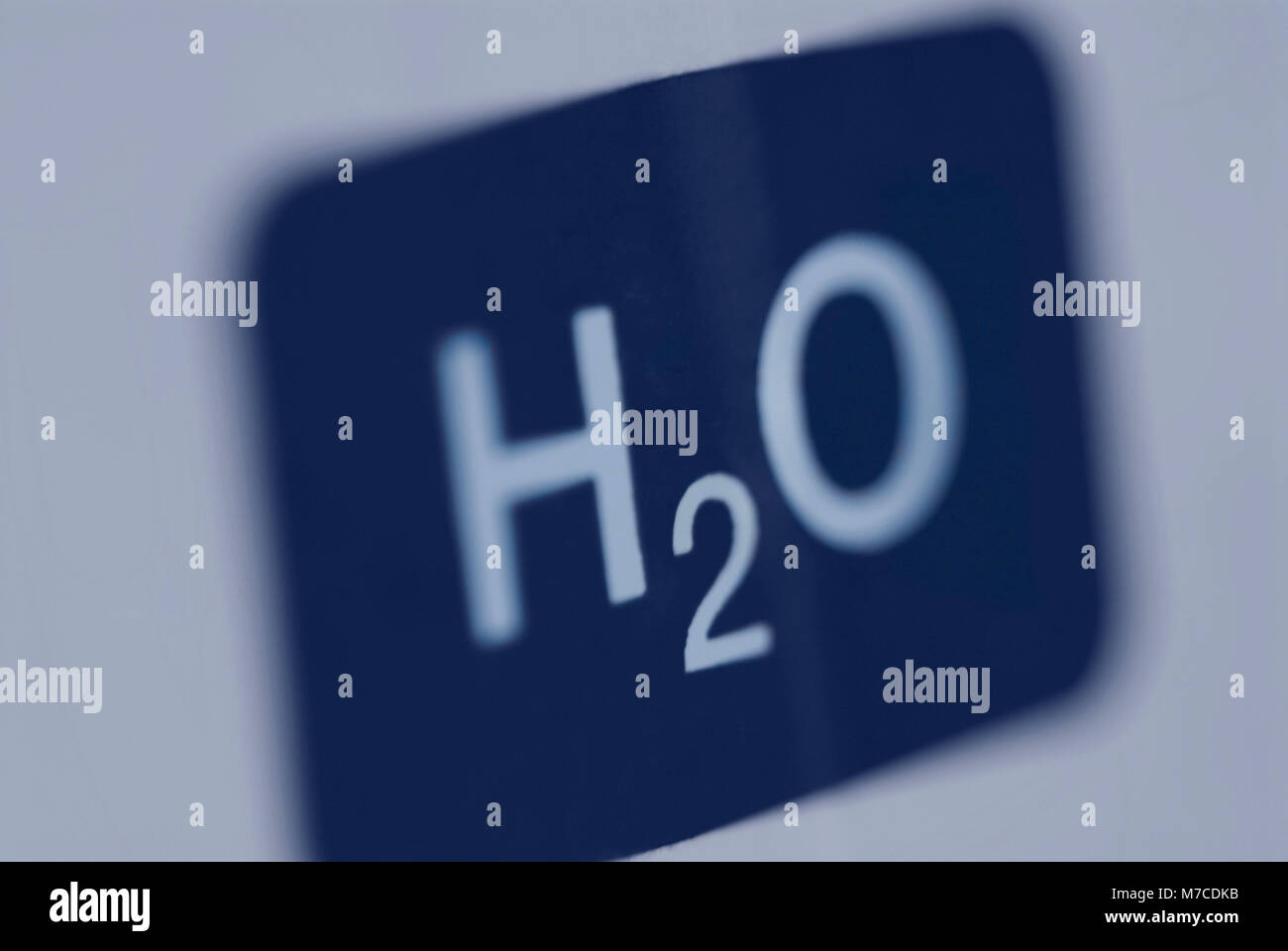 Chemical formula for water hi-res stock photography and images - Alamy
