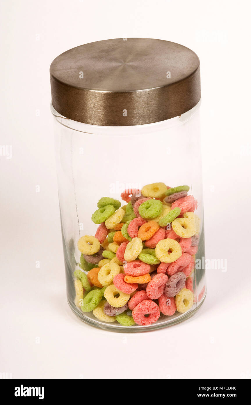 Close-up of candies in a jar Stock Photo - Alamy