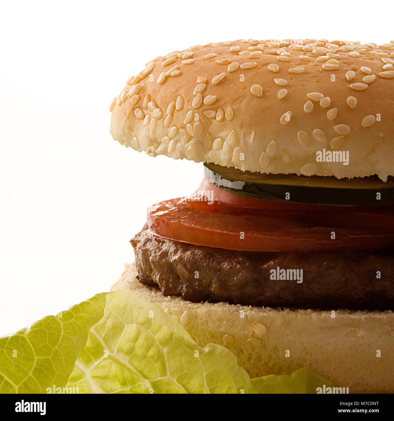 Close up burger hi-res stock photography and images - Alamy