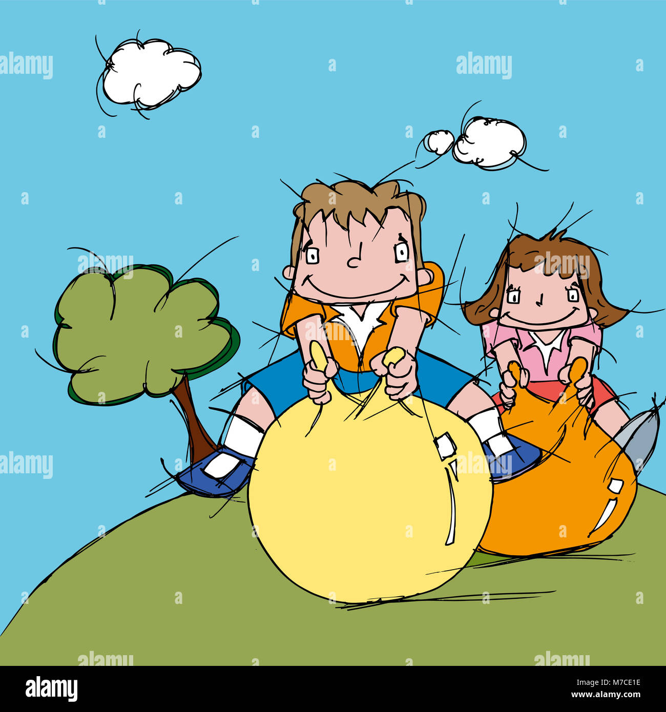 Bouncing balls hi-res stock photography and images - Alamy