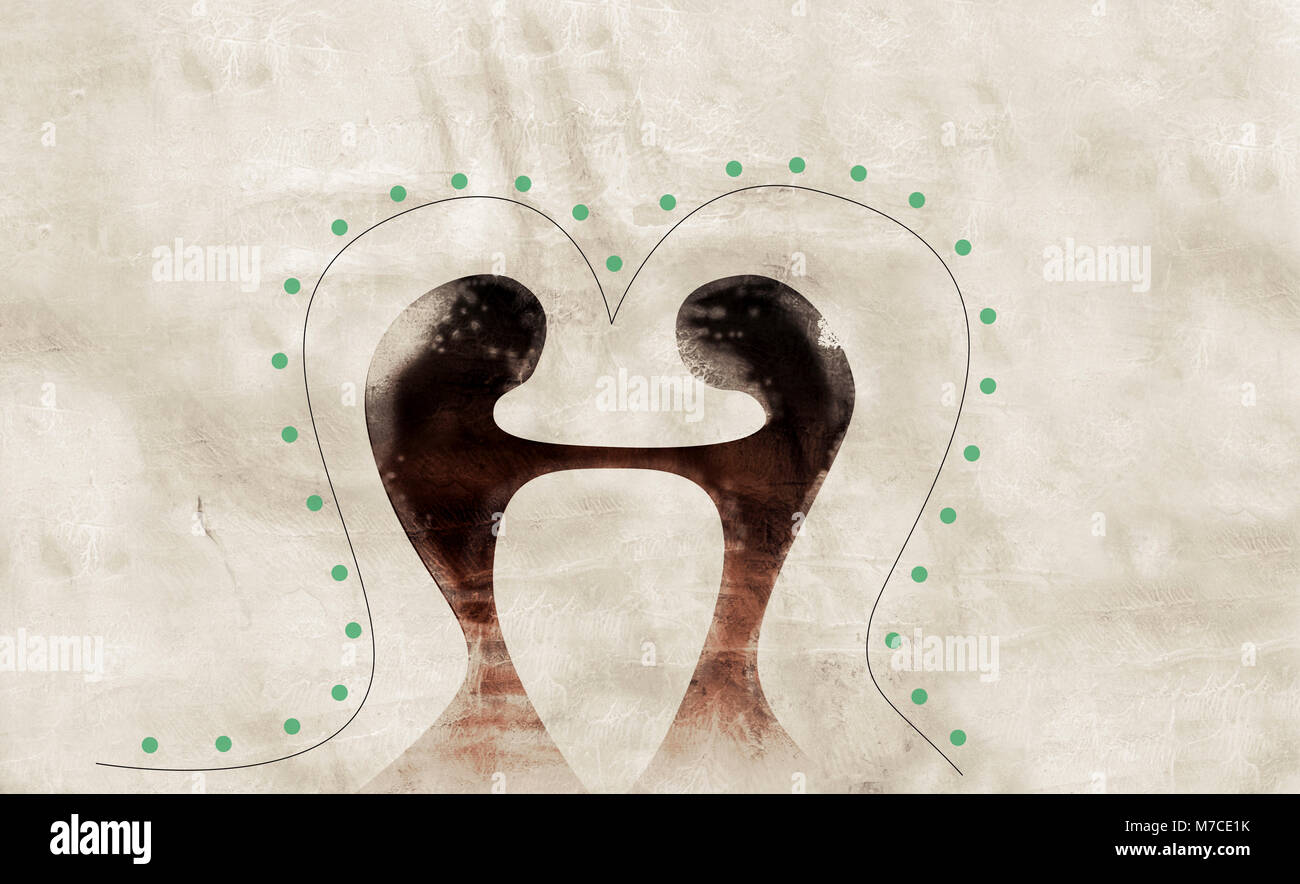 Heart shape design hi-res stock photography and images - Alamy
