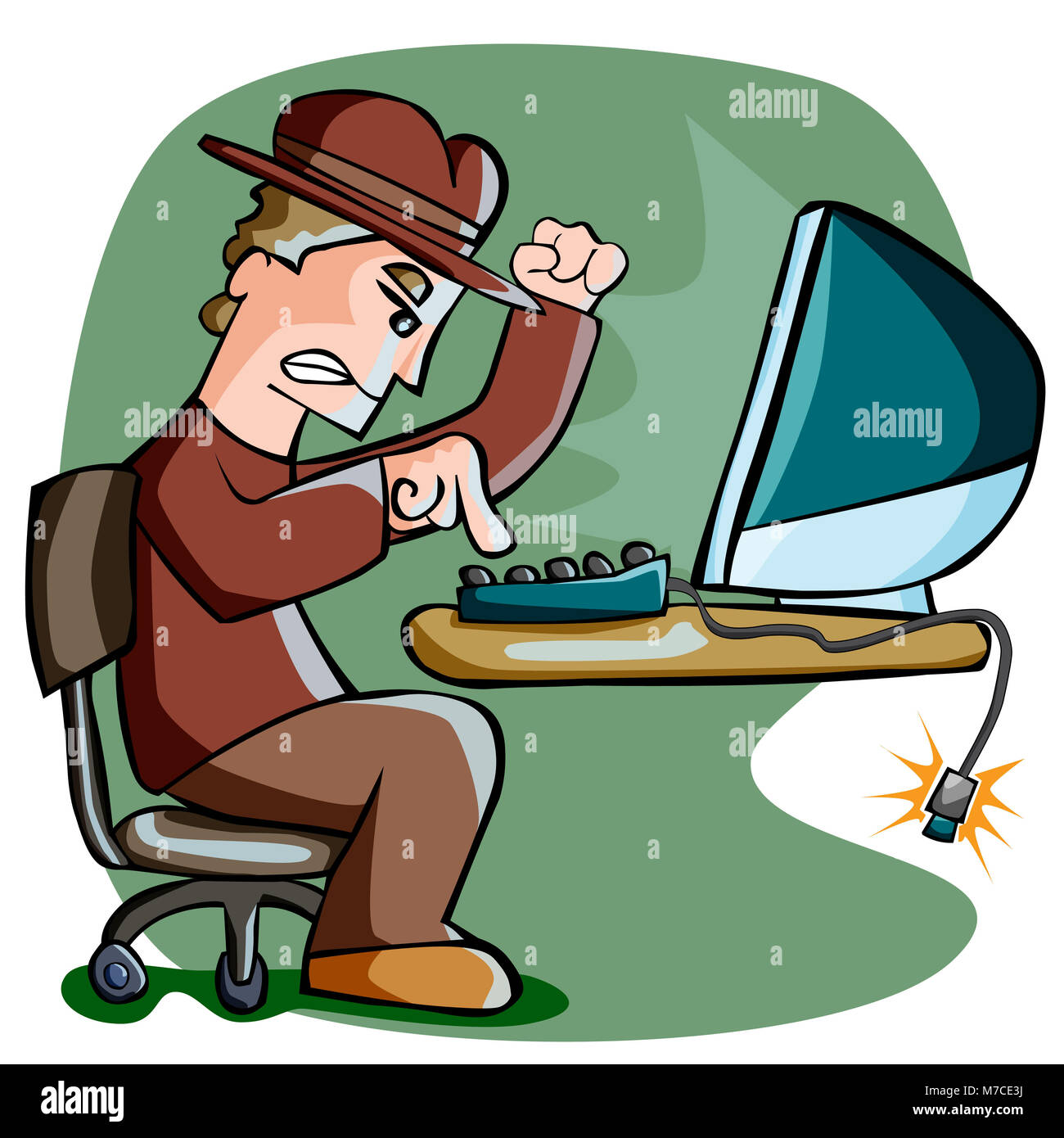 Cartoon ponderous hi-res stock photography and images - Alamy