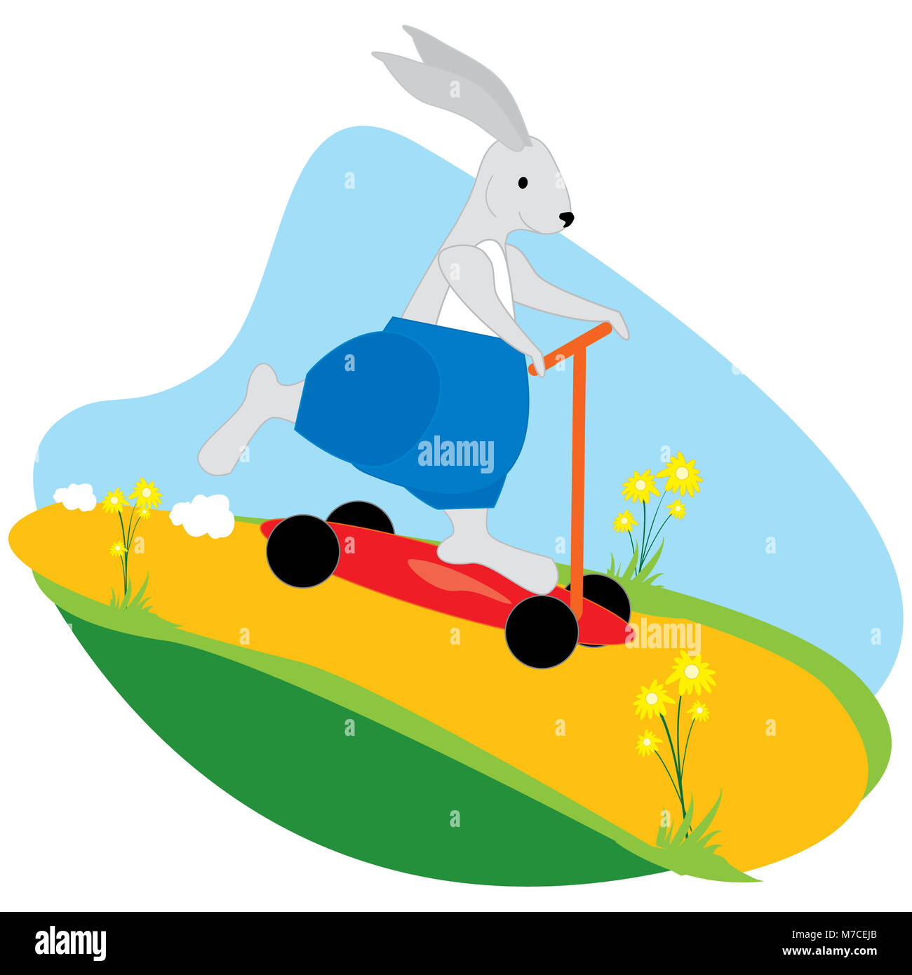 Riding a rabbit hi-res stock photography and images - Alamy