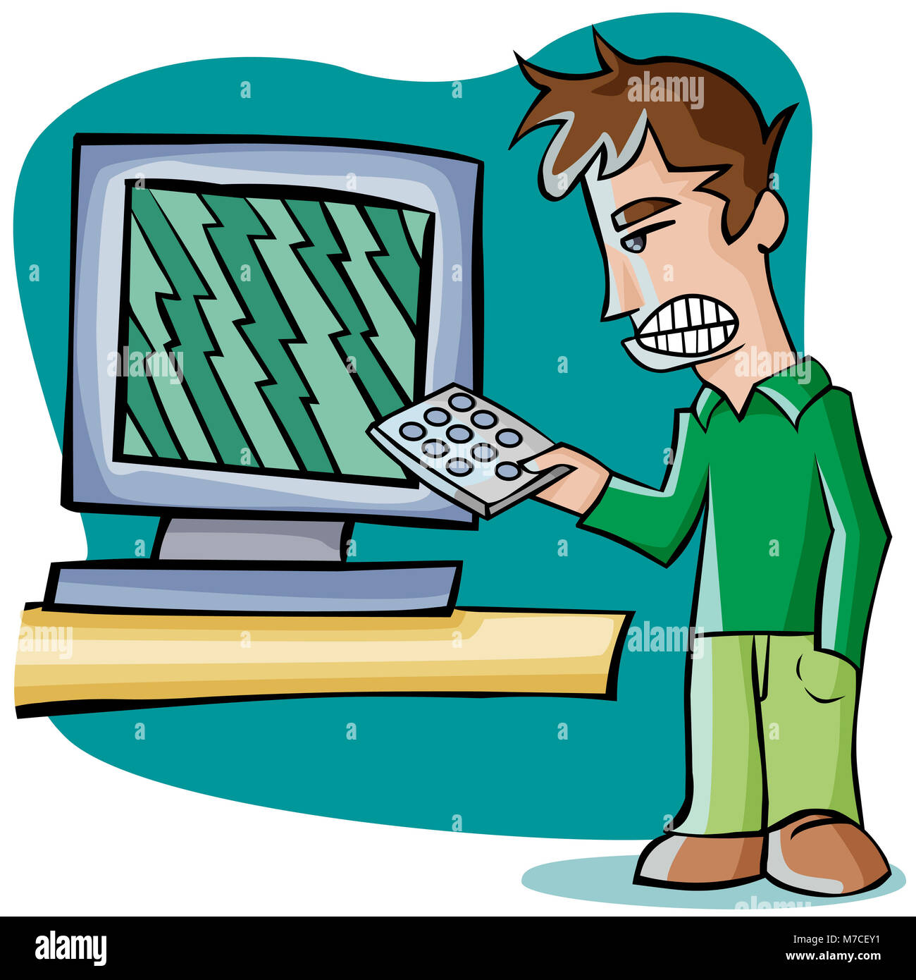 Control difficulties Cut Out Stock Images & Pictures - Alamy