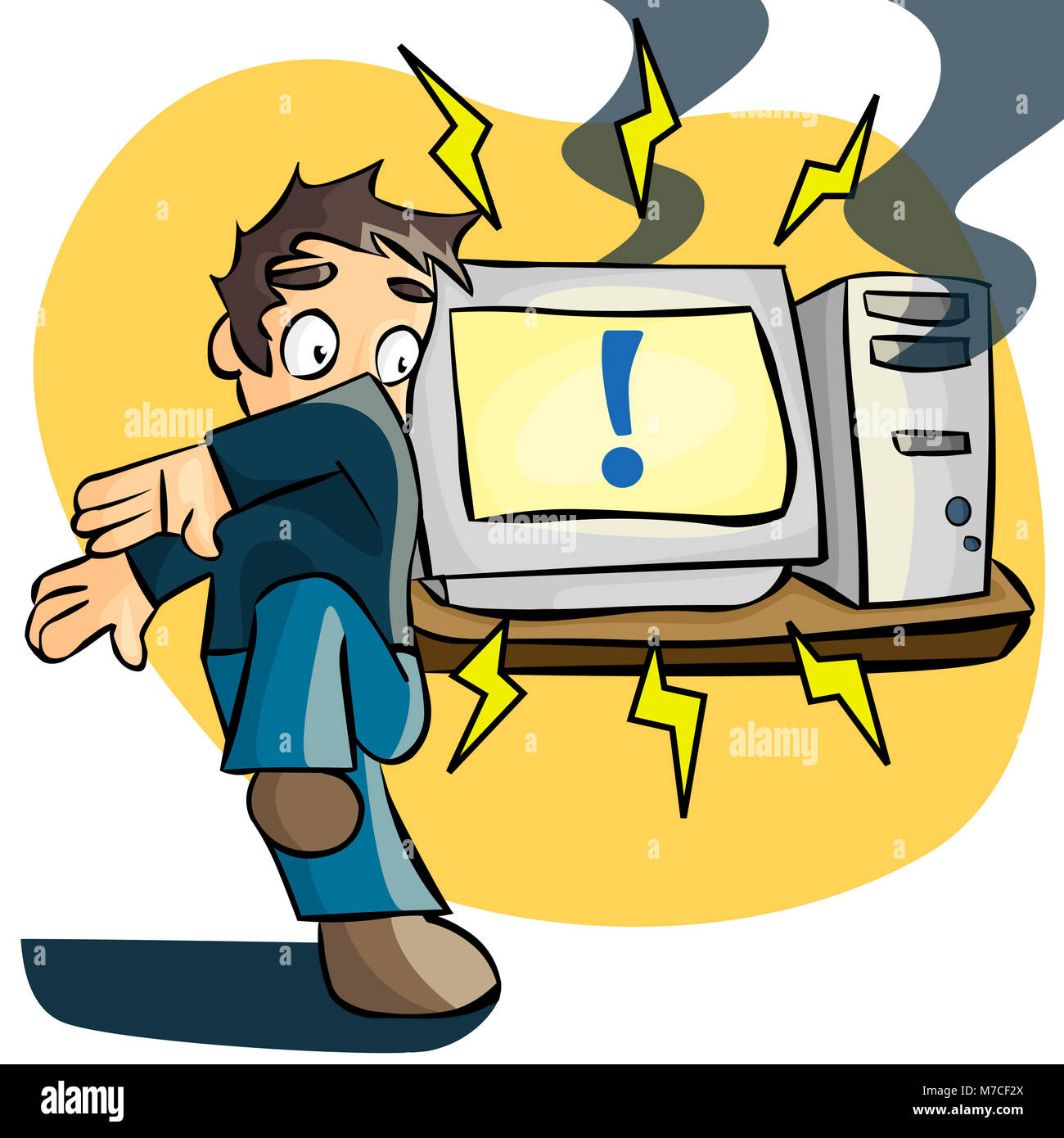 Cartoon ponderous hi-res stock photography and images - Alamy