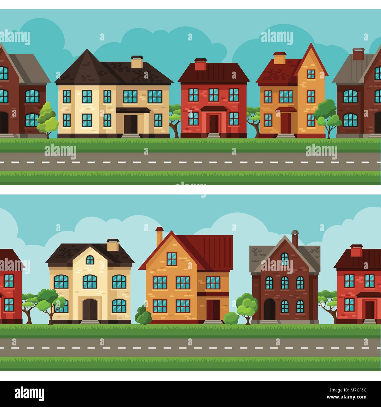 Property borders Stock Vector Images - Alamy