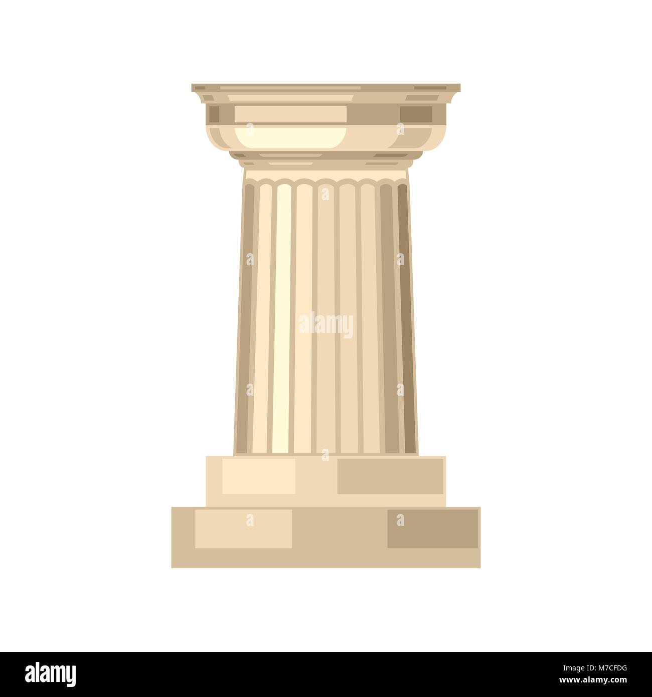 Vintage marble column Stock Vector Images - Alamy