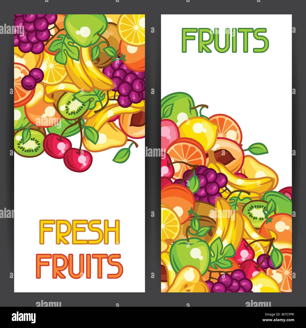 Healthy food fresh banners hi-res stock photography and images - Alamy