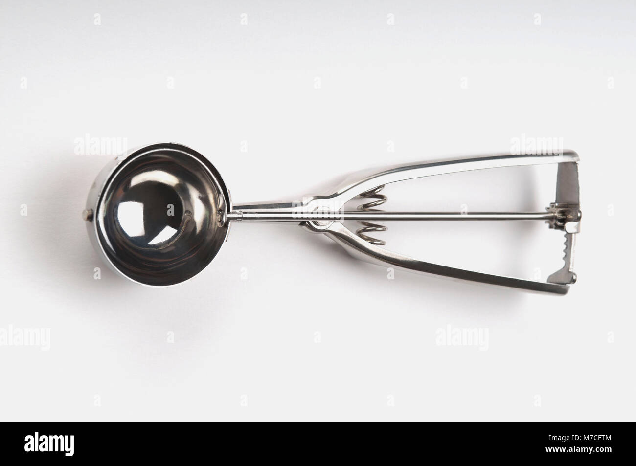 Close-up of an ice cream scoop Stock Photo - Alamy