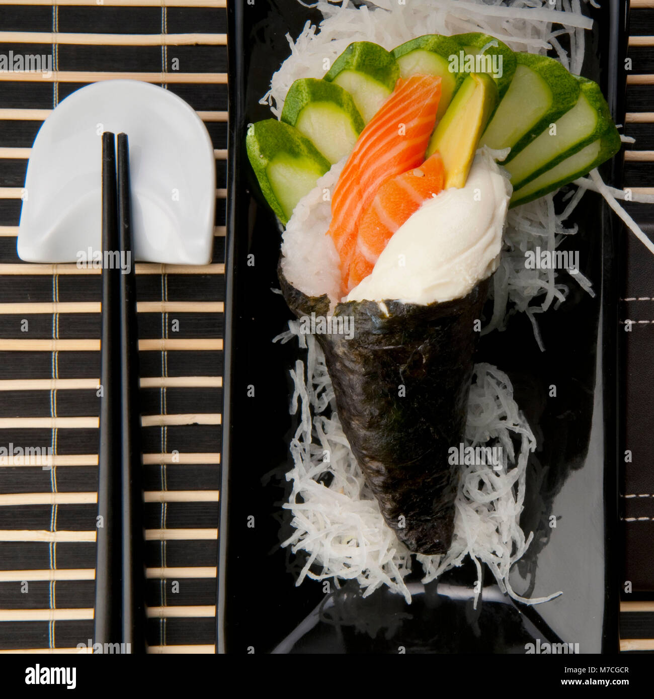 Temaki sushi hi-res stock photography and images - Alamy