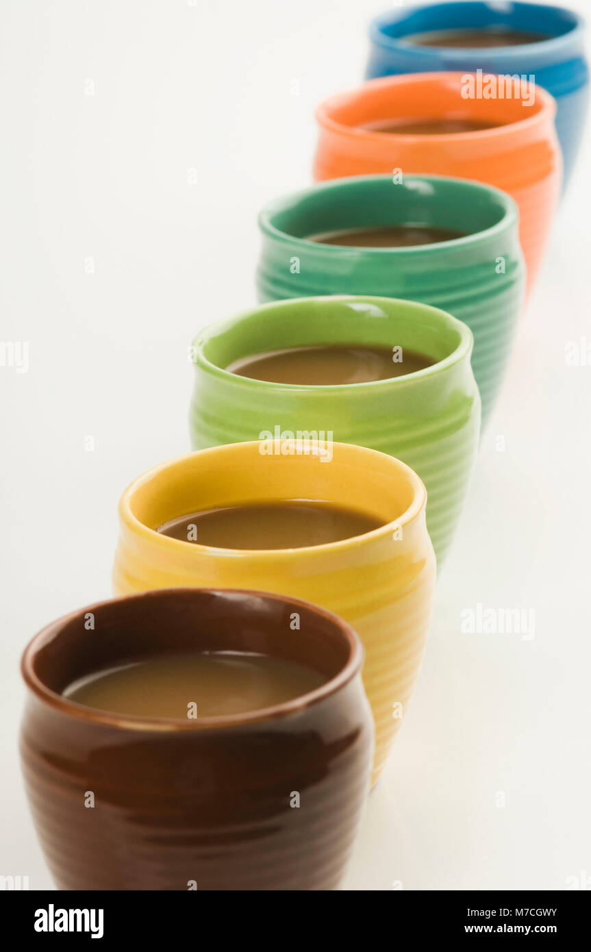 Blue and white tea cups hi-res stock photography and images - Alamy