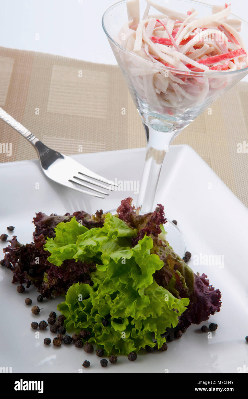 Close-up of an octopus cocktail Stock Photo - Alamy