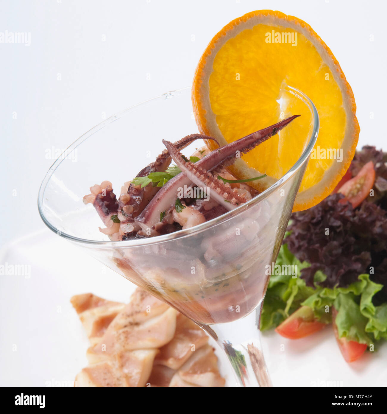 Seafood cocktail glass hi-res stock photography and images - Alamy