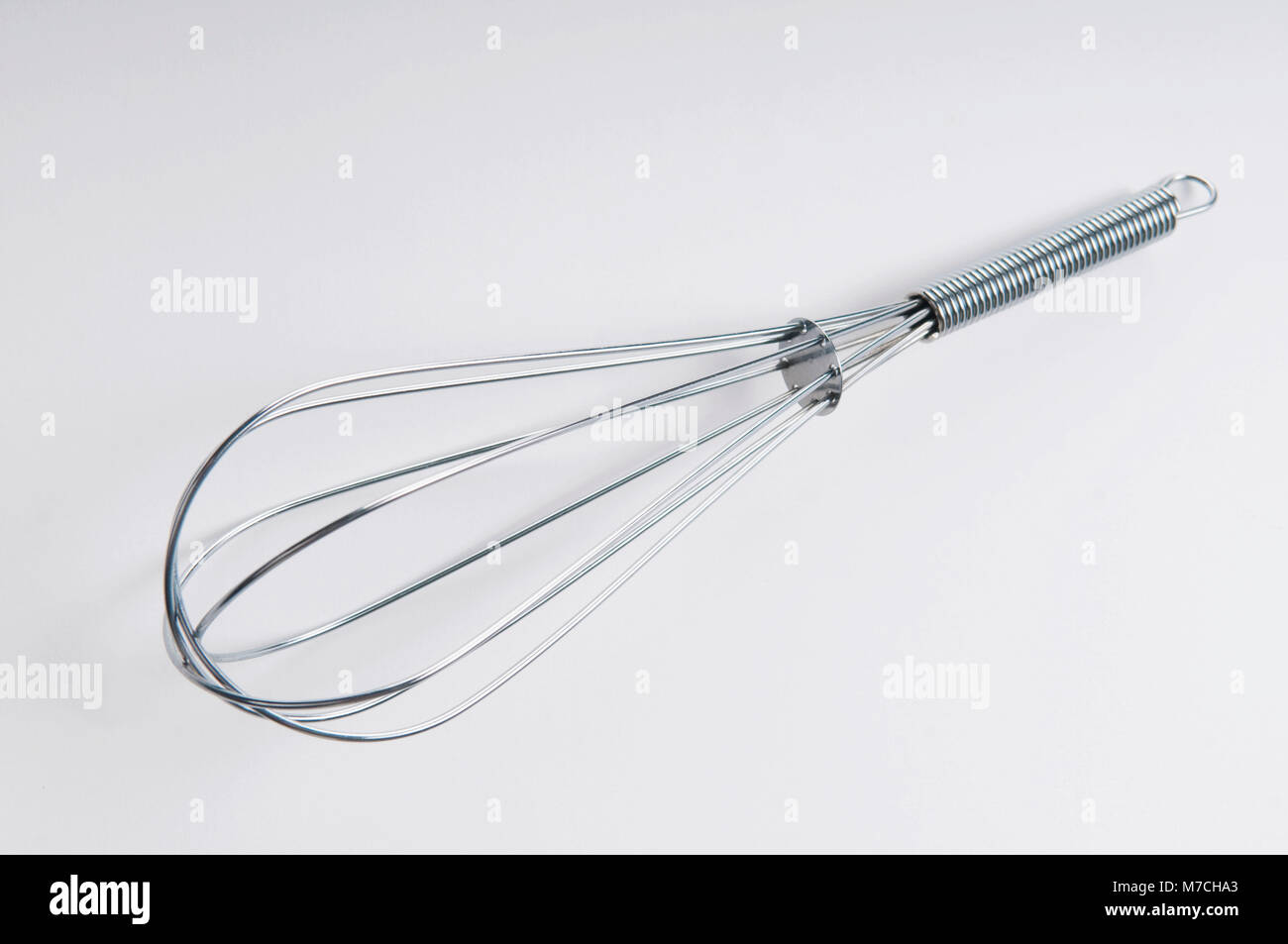 Close-up of a wire whisk Stock Photo - Alamy
