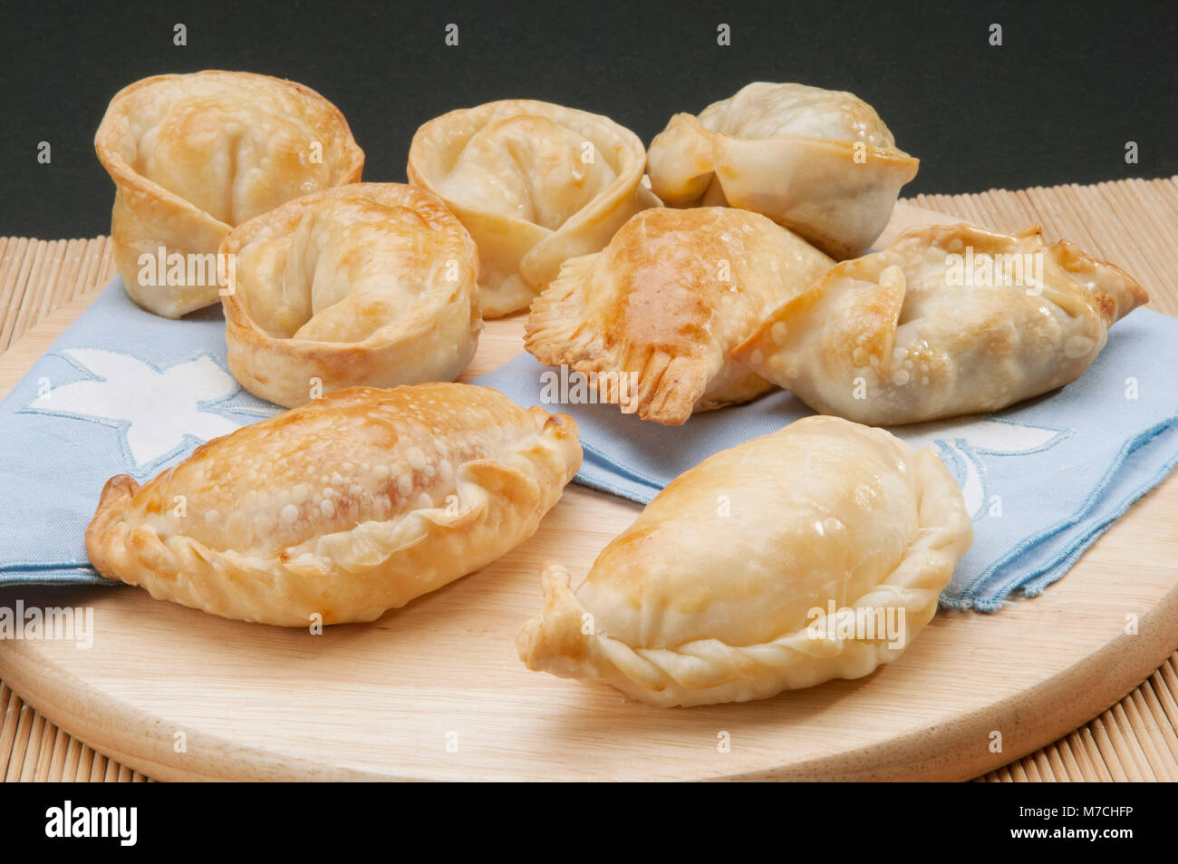 Assorted fried Italian appetizers on a cutting board Stock Photo - Alamy