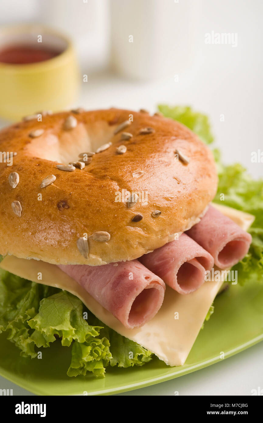Vertical slice bagel hi-res stock photography and images - Alamy