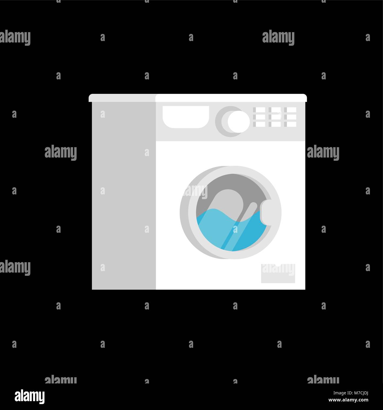 Push door closed Stock Vector Images - Alamy