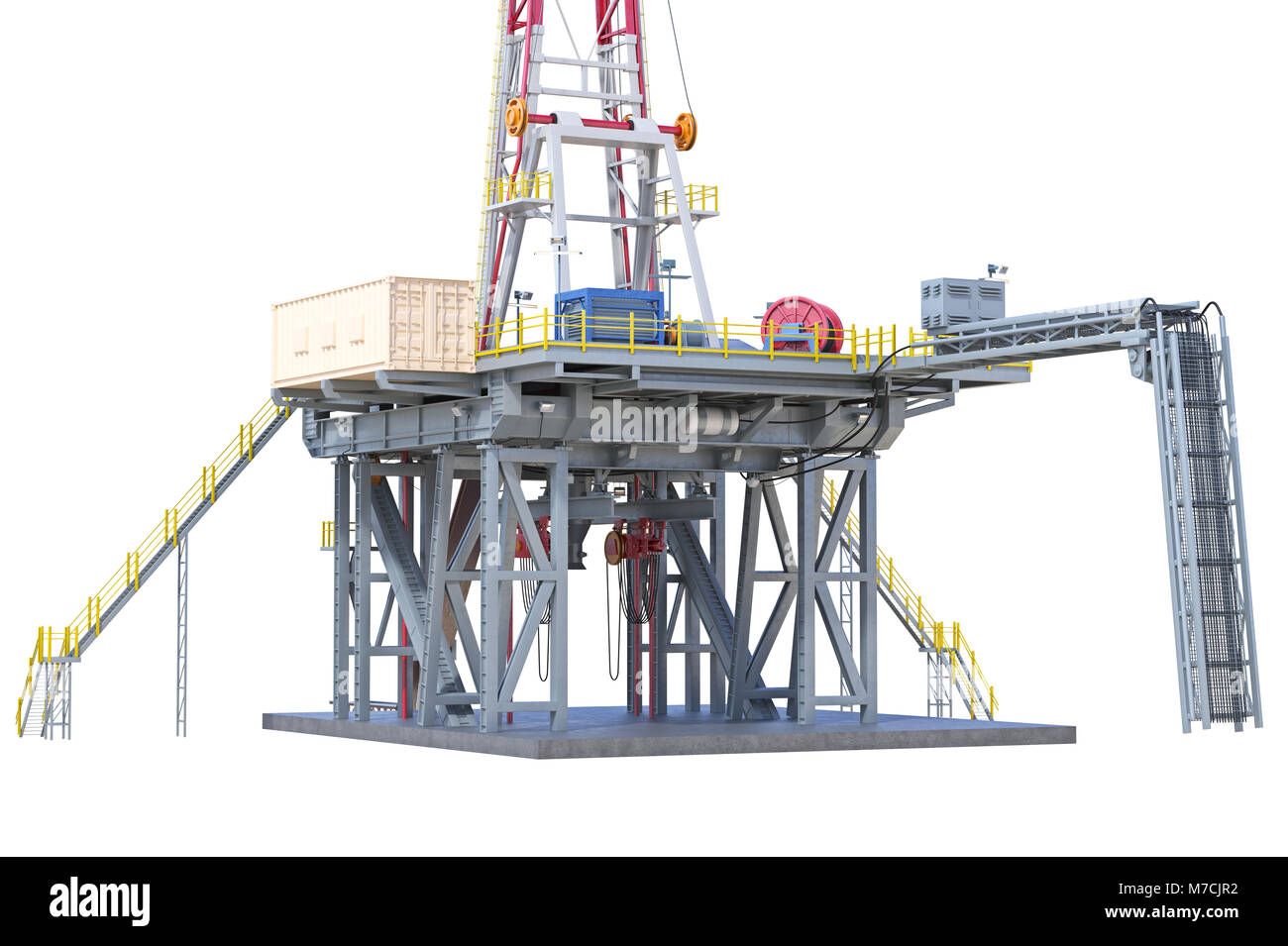 Drilling rig land hi-res stock photography and images - Alamy