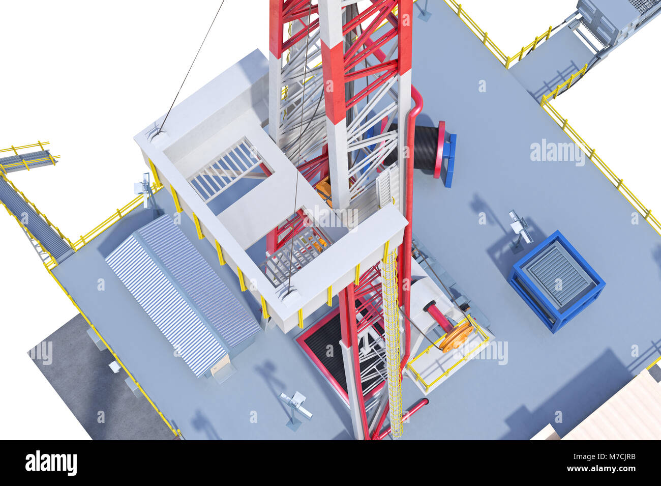 Land oil rig hi-res stock photography and images - Alamy