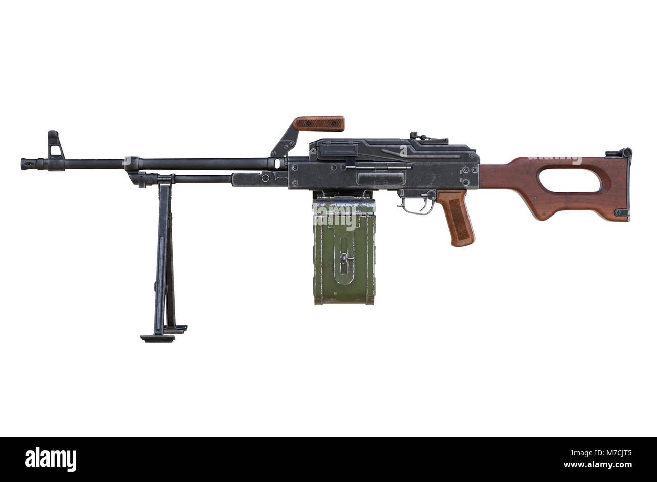 Gun machine, side view Stock Photo - Alamy