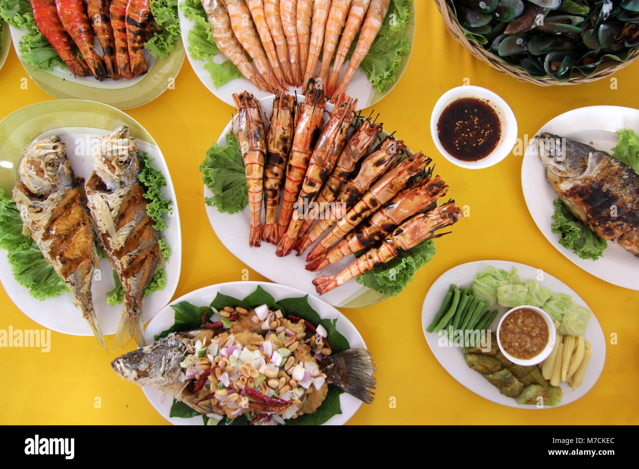 All kind of sea food hi-res stock photography and images - Alamy