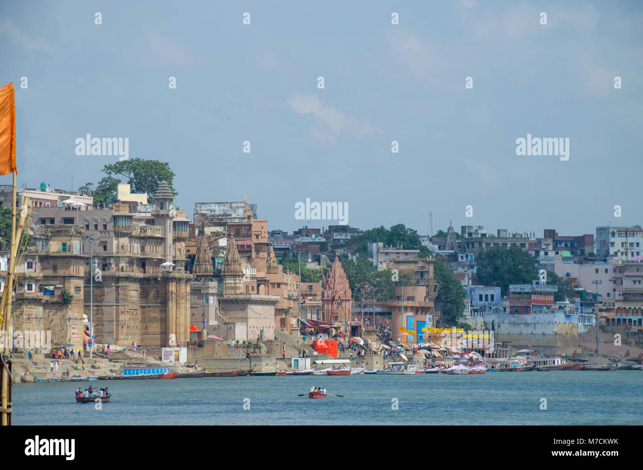 The landscape protected the Ganges River in India Stock Photo - Alamy