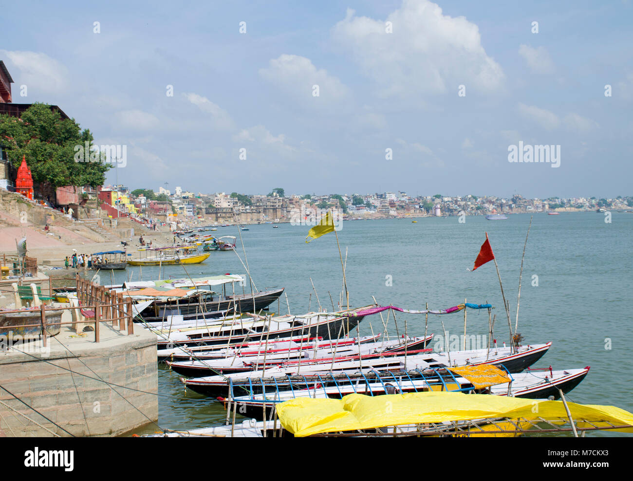 The landscape protected the Ganges River in India Stock Photo - Alamy