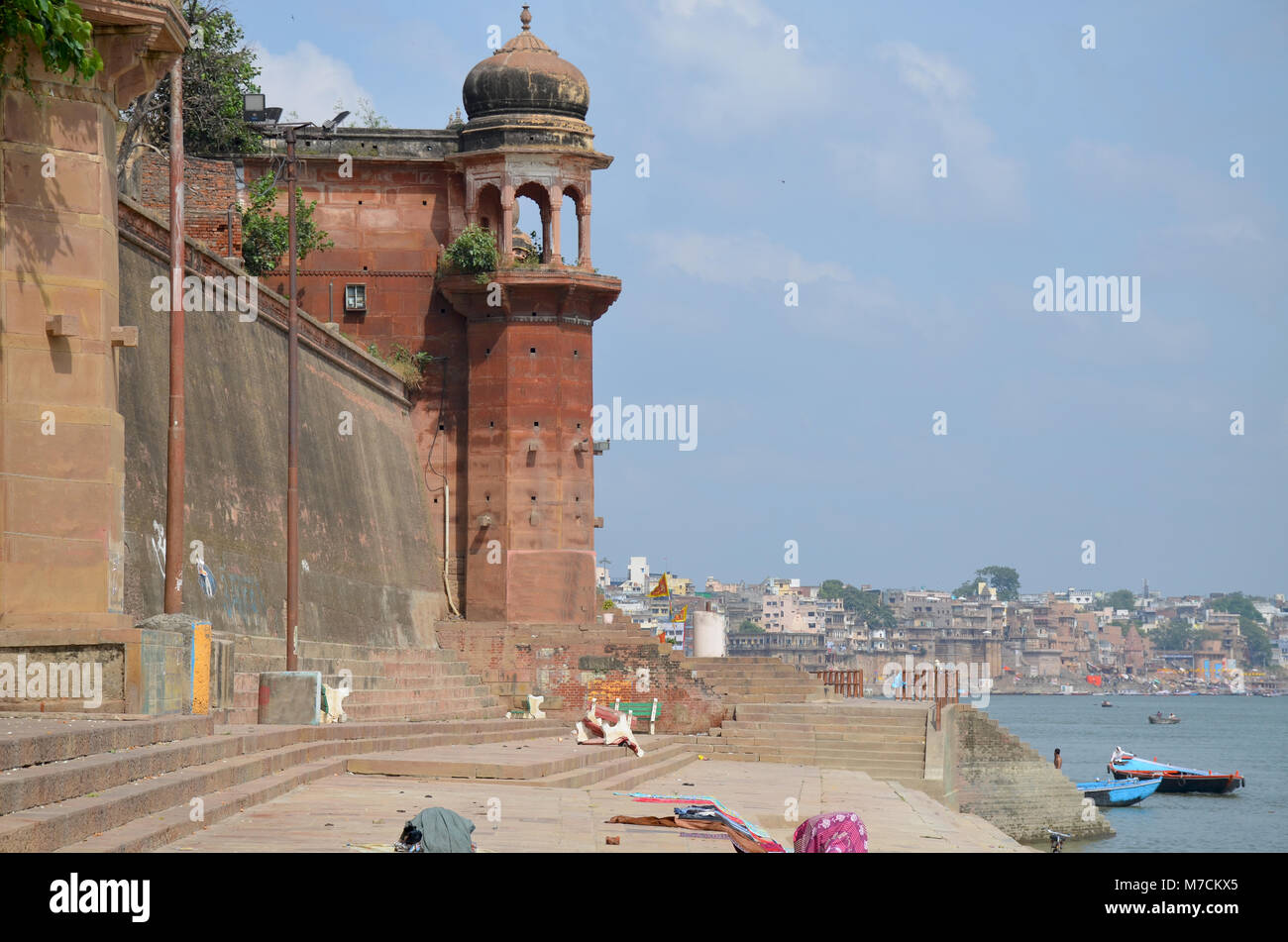The landscape protected the Ganges River in India Stock Photo - Alamy