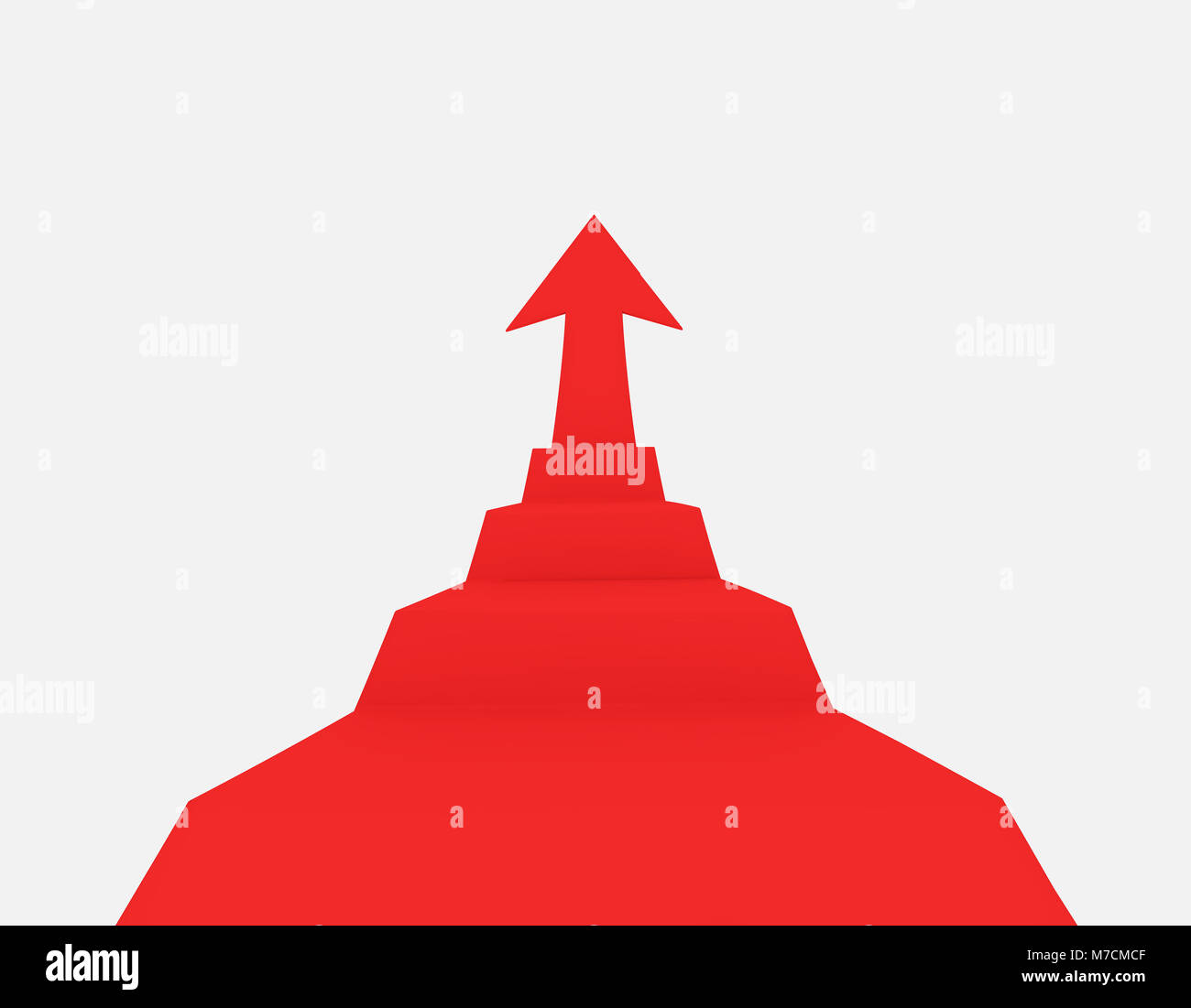 Arrow of success, victory for goal Stock Photo - Alamy